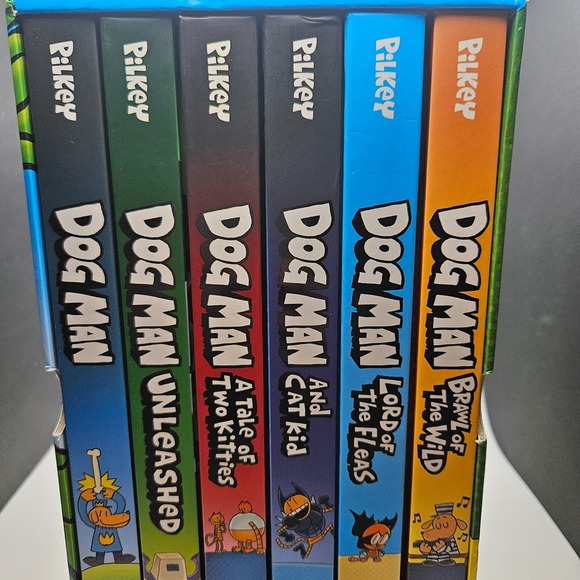 Other | Dog Man The Supa Epic Collection Box Set Books 16 By Dav Pilkey ...
